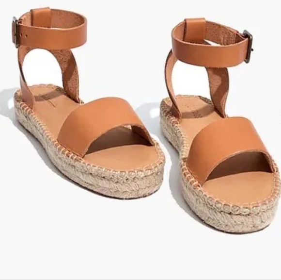 Soludos | Shoes | Soludos Flat Leather Sandle Espadrille | Poshmark